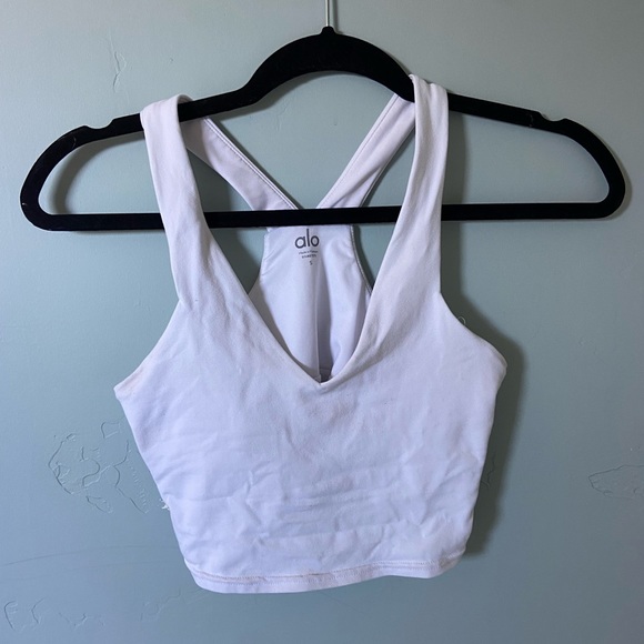 ALO Yoga | Tops | Alo Yoga White Top | Poshmark